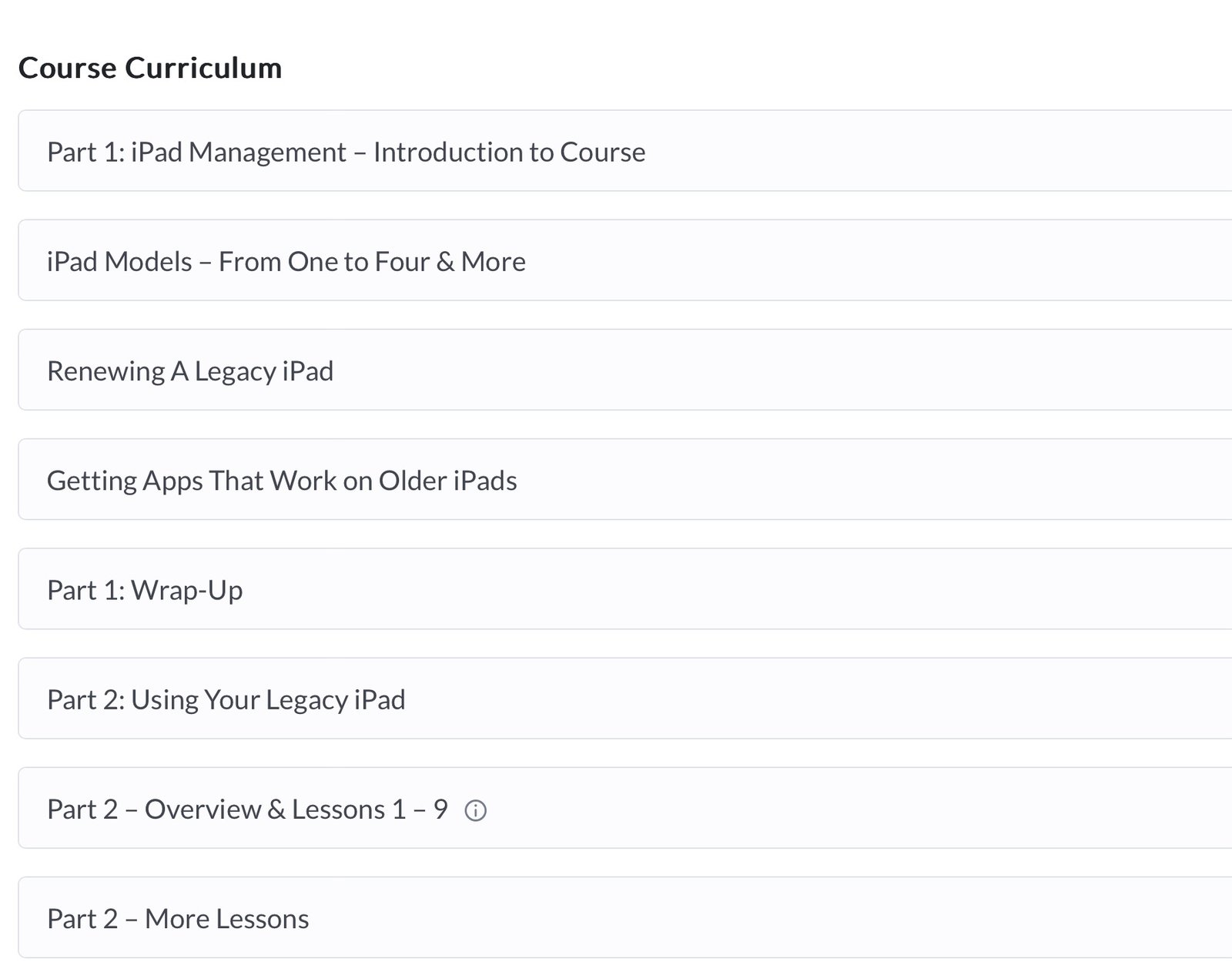 iPad Guru Guide – iPad Lessons for iPads 2, 3, 4 & Mini